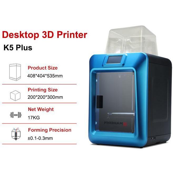 MakerPi K5 Plus 3D Printer In-Depth Review - Pick3DP