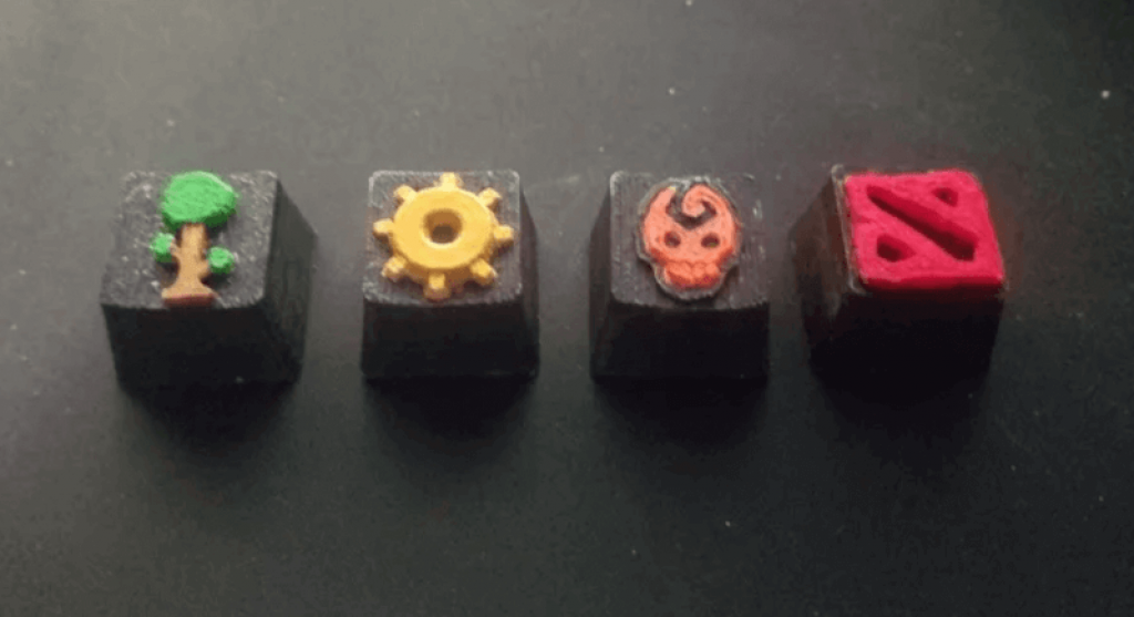 3D Printed Keycaps: 10 Amazing 3D Models to 3D Print - Pick3DP