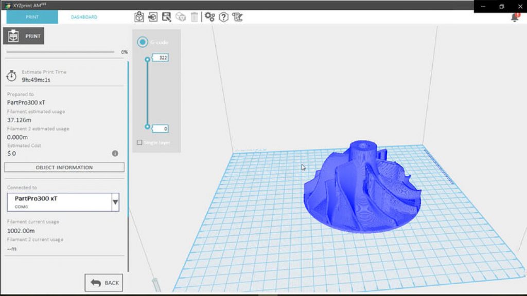 XYZPrinting PartPro300 xT 3D Printer In-Depth Review - Pick3DP