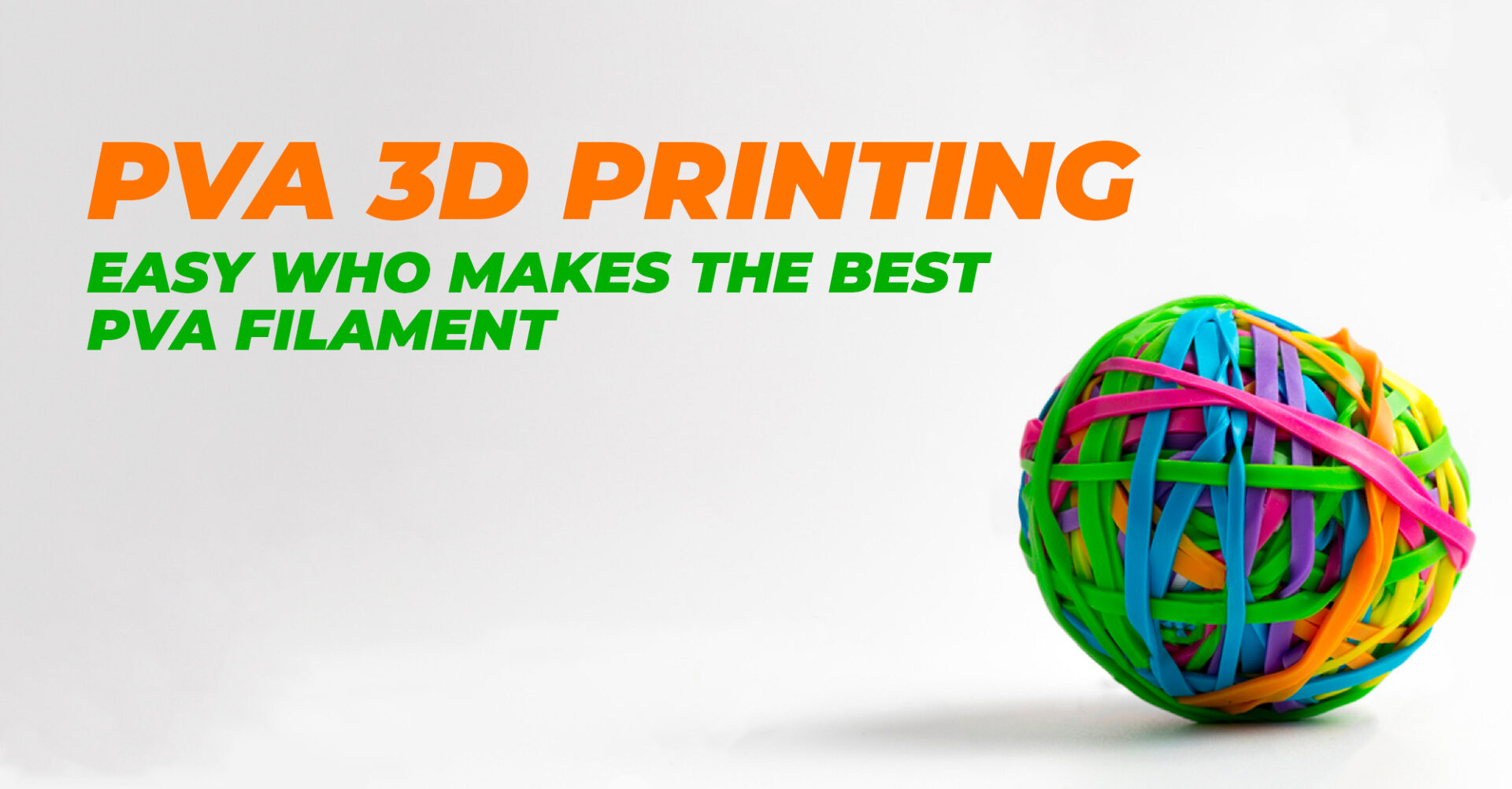 PVA 3D Printing - Who Makes the Best PVA Filament - Pick3DP