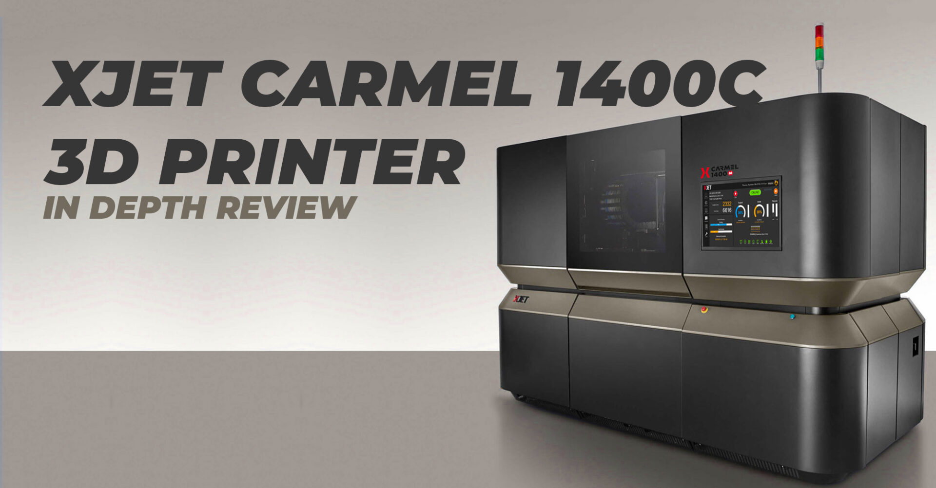 XJet Carmel 1400C 3D Printer In-Depth Review - Pick3DP