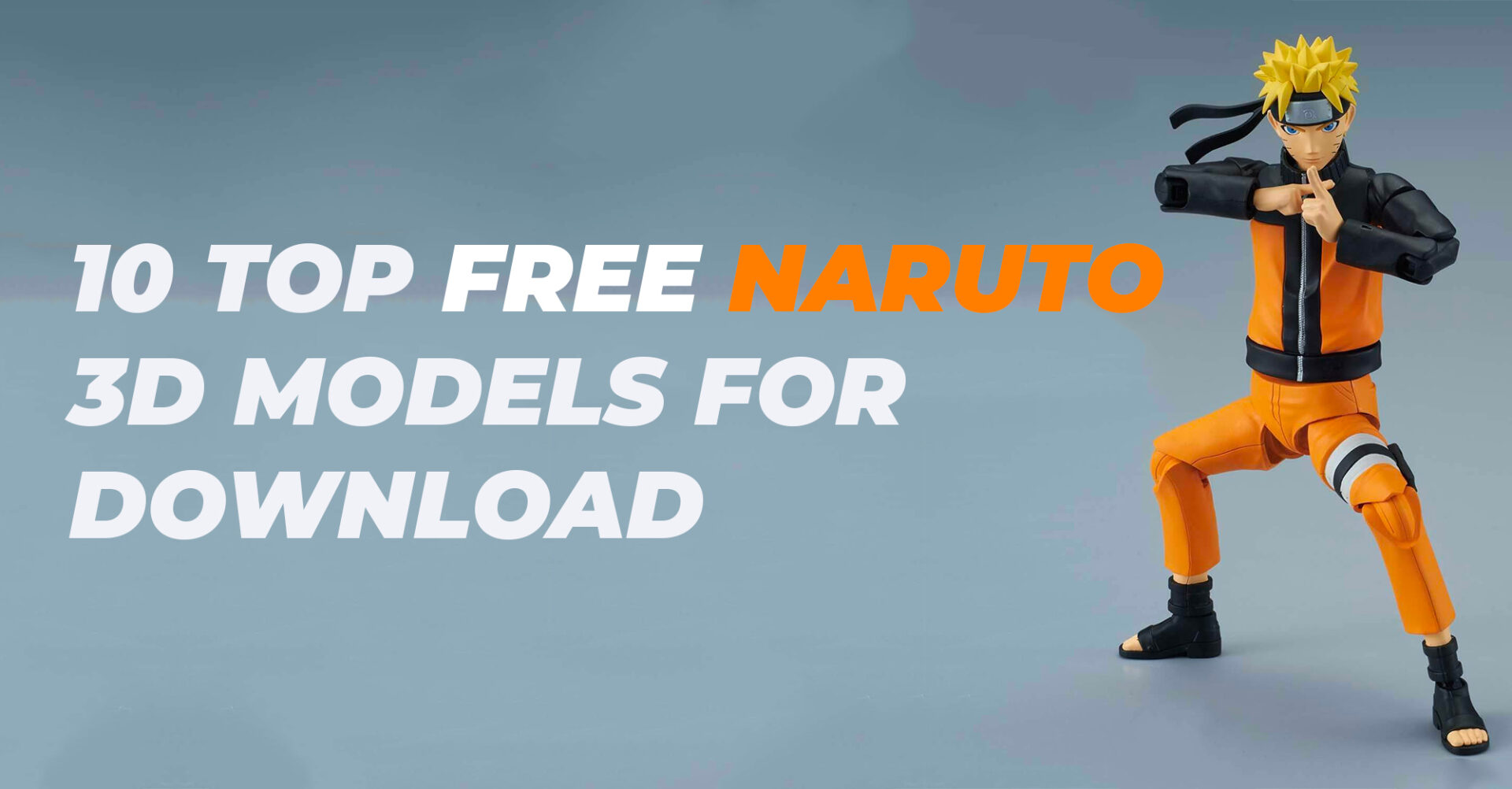 10 Top Free Naruto 3D Models for Download - Pick3DP