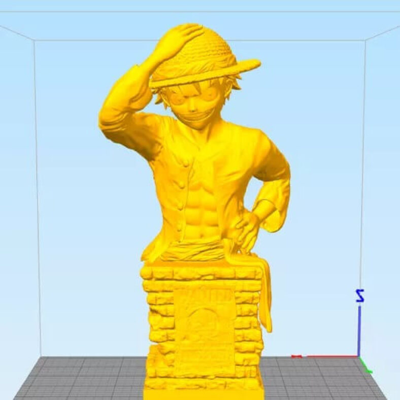 10 Top Free One Piece 3D Print Models For Download - Pick3DP